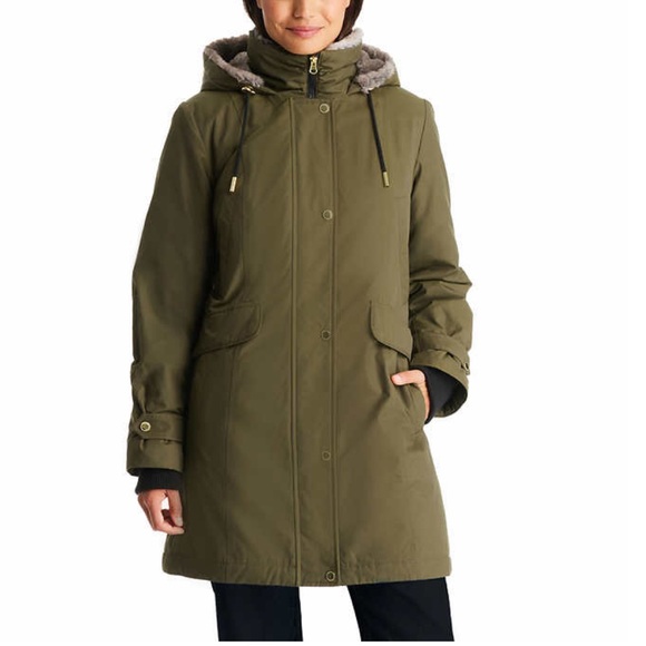 1 Madison | Jackets & Coats | Madison Ladies Parka Green Olive | Poshmark